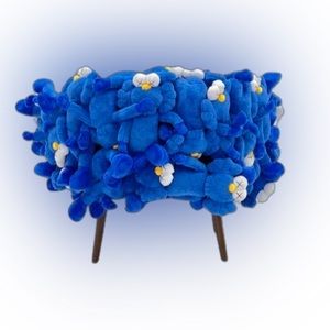 Other | Blue Bff Character Plush Lounge Chair | Poshmark